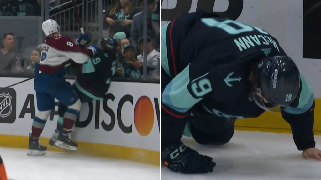 Jared McCann skadades av Cale Makar: "Väldigt sen tackling"