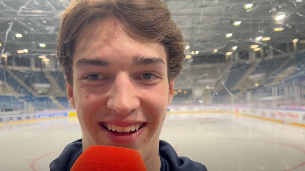 TV: David Edstrom efter monsterinsatsen: "Spelade bra i dag"