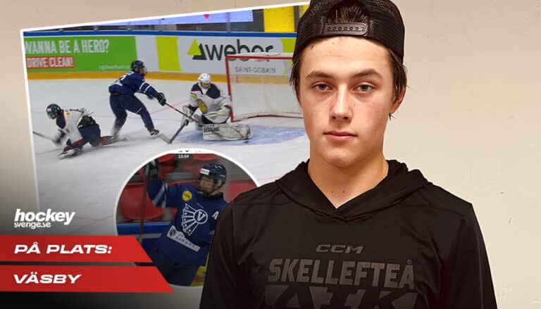 Manne Nyström, TV-puckens snabbaste (?): "Första gången" - hockeysverige.se