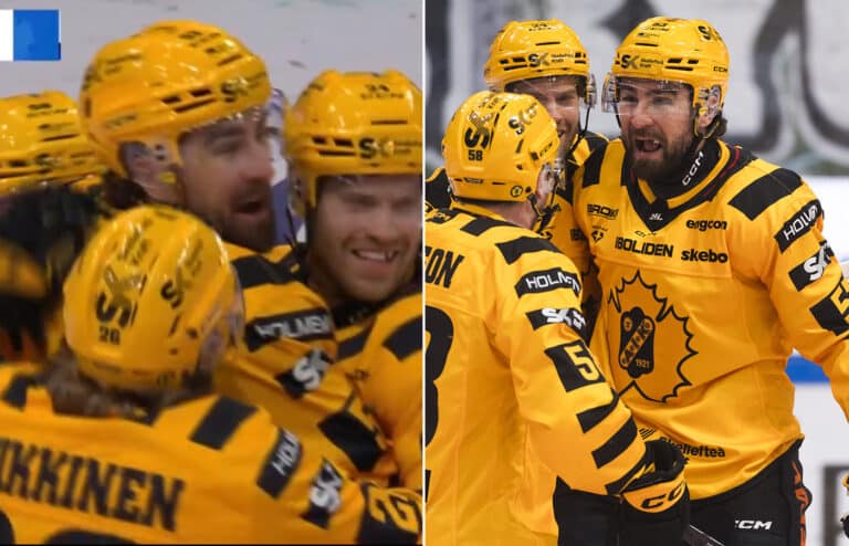 Luke Witkowski gör sitt första mål för Skellefteå - hockeysverige.se